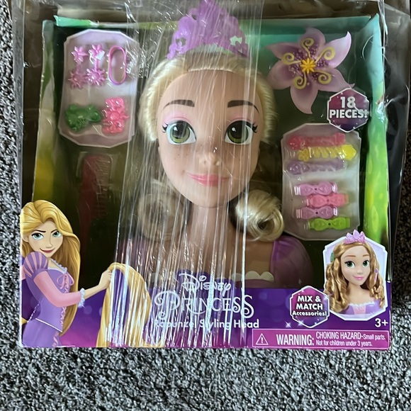 Disney | Toys | Disney Princess Rapunzel Styling Head Mix Match ...